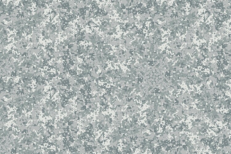 Pixel camouflage for a soldier army uniform Vector Image