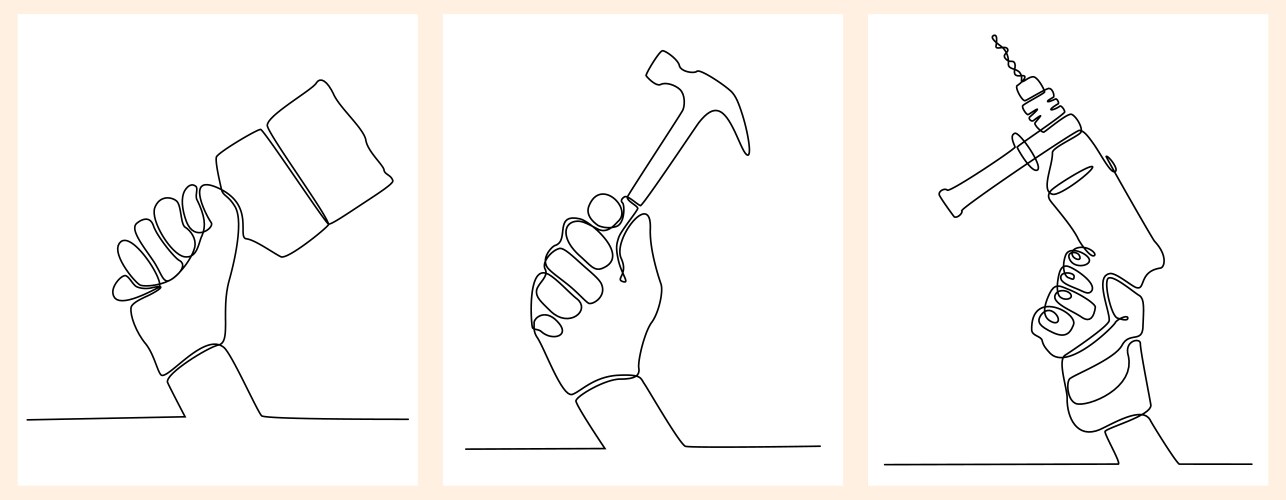 Continuous Line Hand Drawing Vector Images (over 86,000)