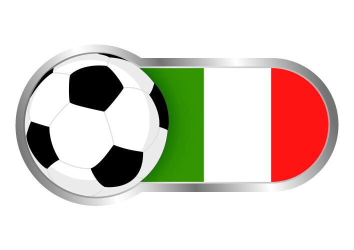 Italy insignia Royalty Free Vector Image - VectorStock