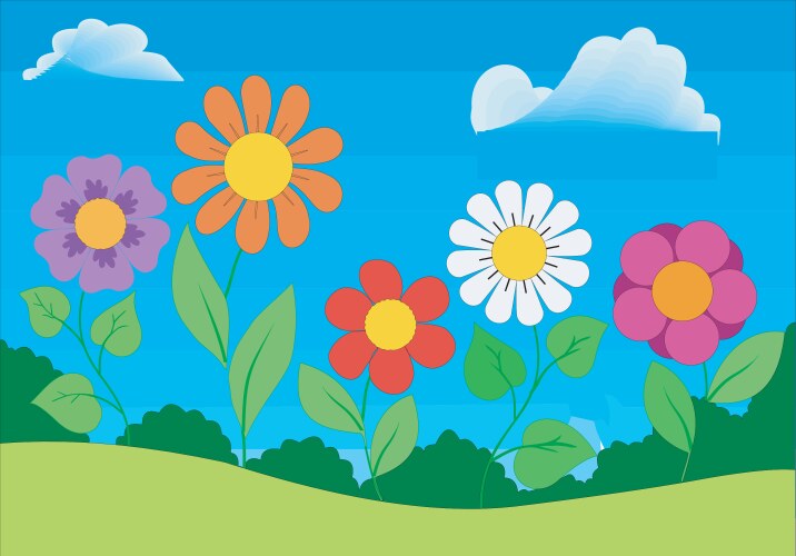 Flower Garden Vector Images (over 630,000)