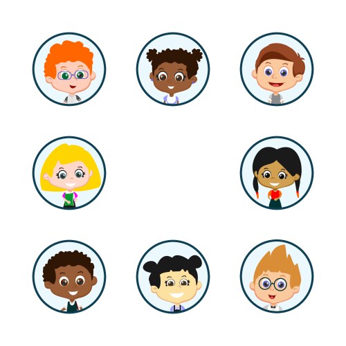 Children Circle Vector Images (over 34,000)