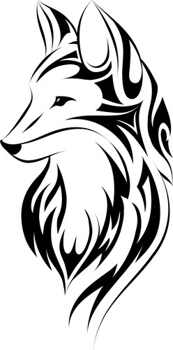 Fox Tattoo Vector Images (over 5,800)