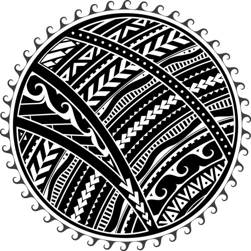 Polynesian Tribal Sun Designs
