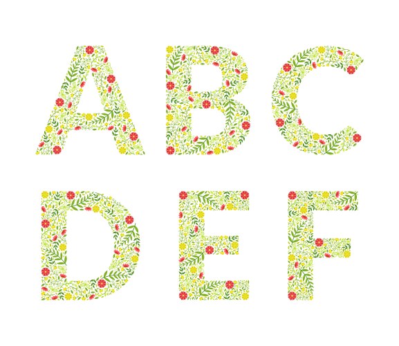 Capital Letter C Floral Vector Images (over 250)