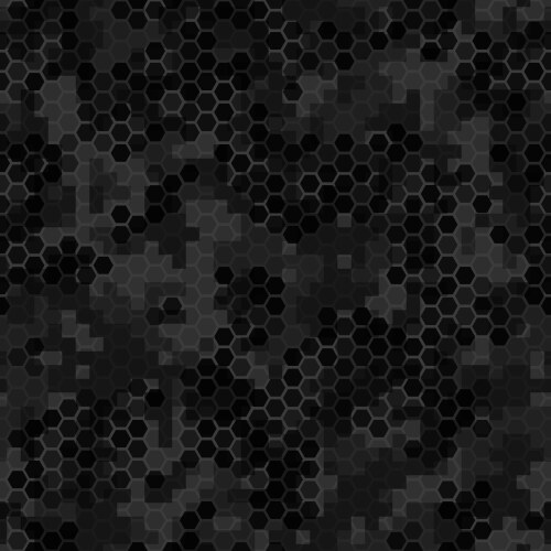 Military camouflage hexagonal netting seamless Vector Image