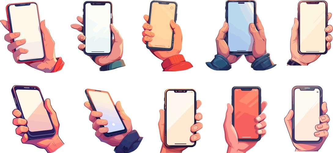 Smartphone Cartoon Vector Images (over 88,000)