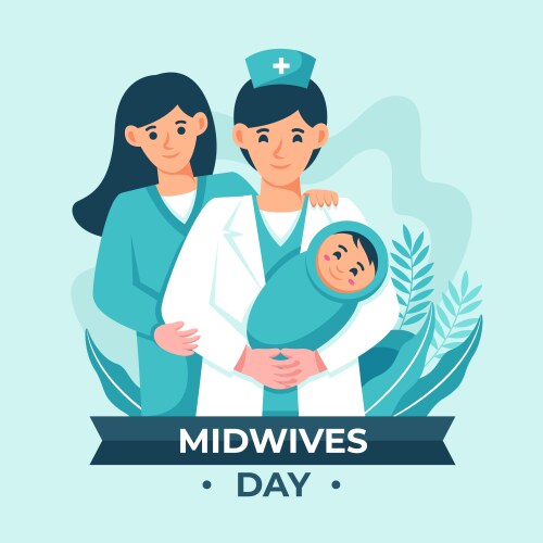 Midwife Cartoon Vector Images (over 360)
