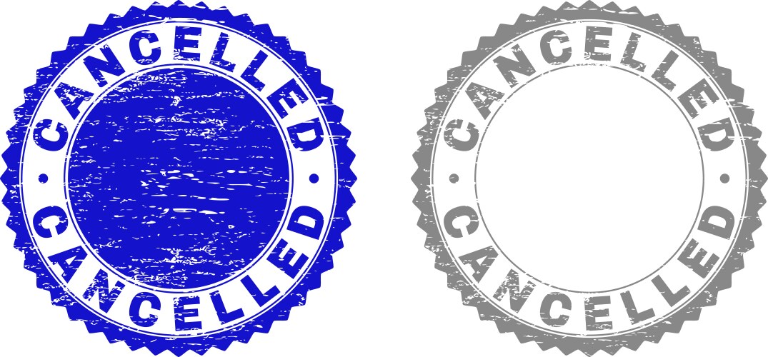 Cancelled Label Watermark Vector Images (over 450)