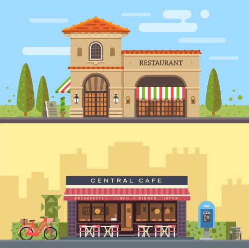 Background Cafe Cartoon Vector Images (over 47,000)