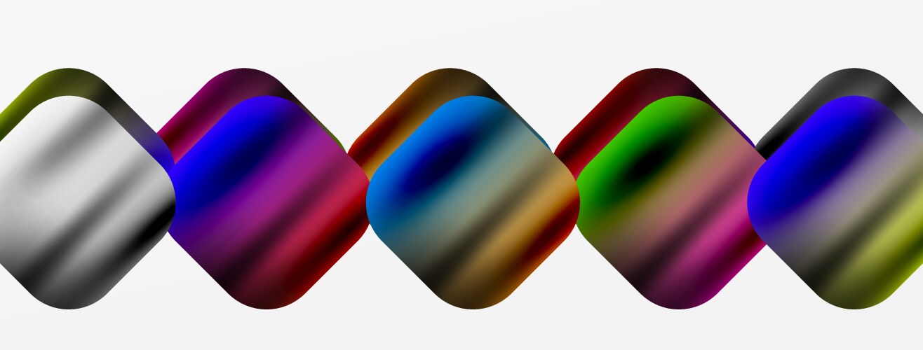 Rainbow Metallic Vector Images (over 11,000)