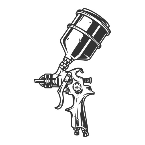 Spray gun icon Royalty Free Vector Image - VectorStock