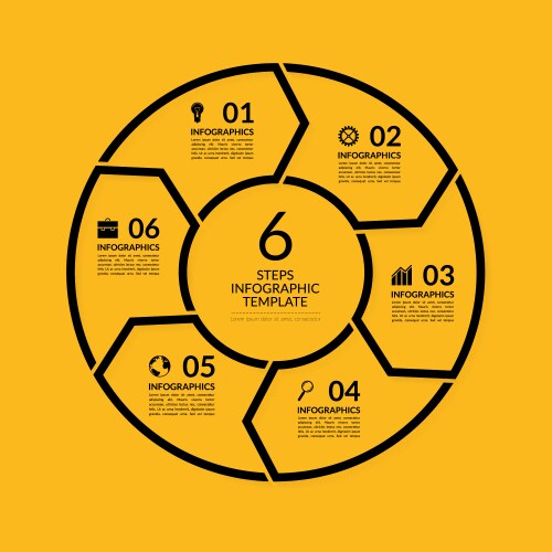 Circle of 6 Arrows Vector Images (over 6,300)