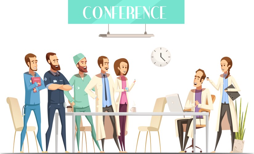 Medical Conference Cartoon Vector Images (over 920)