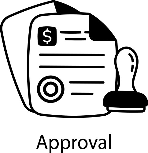 Approval Royalty Free Vector Image - VectorStock