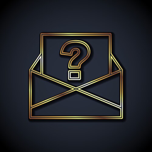 Gold Email Icon Vector Images (over 2,200)