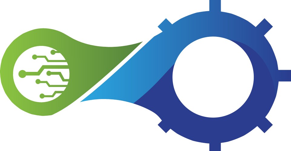 Internet cable logo and symbols Royalty Free Vector Image