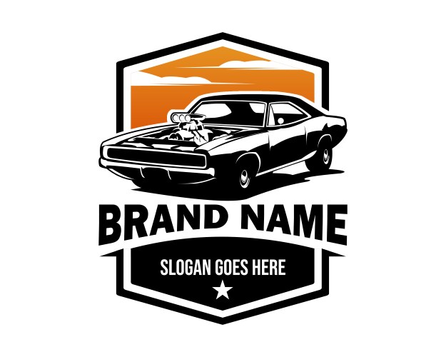 Dodge charger Vector Images & Graphics for Commercial Use | VectorStock
