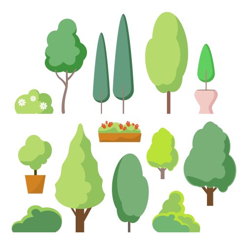 Cartoon Bushes Vector Images (over 31,000)