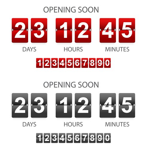 Pixel clock Royalty Free Vector Image - VectorStock