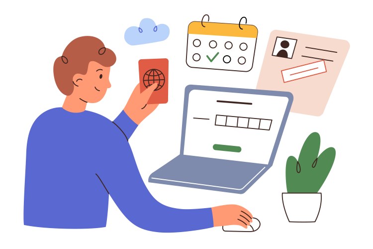 Visa Application Form Vector Images (over 380)