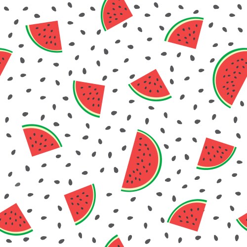 Summer Seamless Pattern Background Royalty Free Vector Image