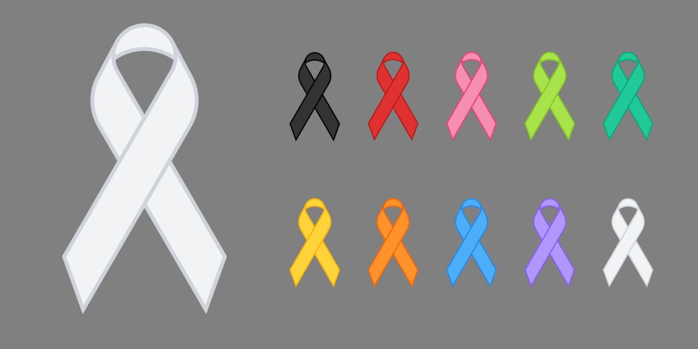 Suicide Awareness Ribbon Vector Images (over 630)