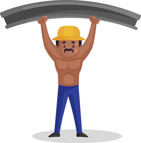 Builder cartoon Royalty Free Vector Image - VectorStock