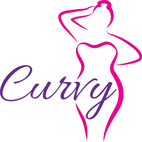 Plus size super hero woman body positive concept Vector Image