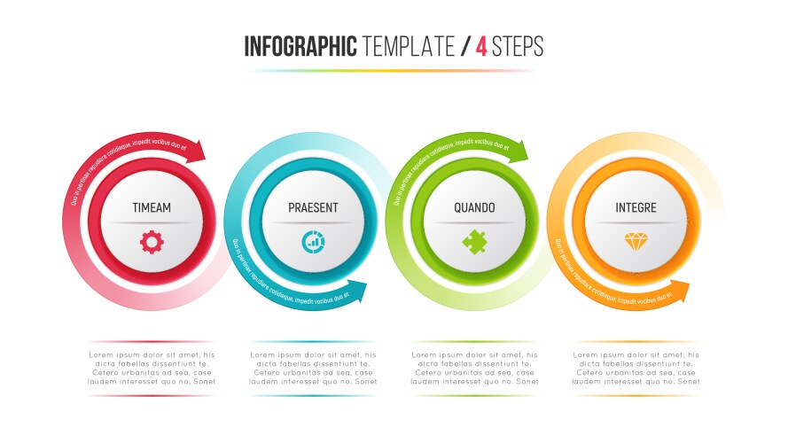 Circular Infographic Vector Images (over 36,000)