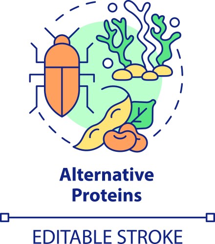 Cute cartoon protein spoon Royalty Free Vector Image