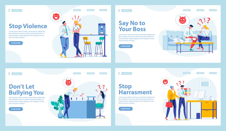 Workplace Harassment Vector Images (over 690)