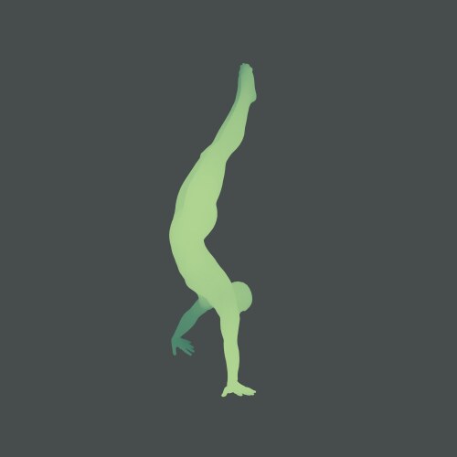 Gymnast Handstand Vector Images (over 420)
