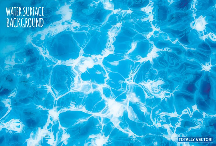 Water seamless pattern background Royalty Free Vector Image