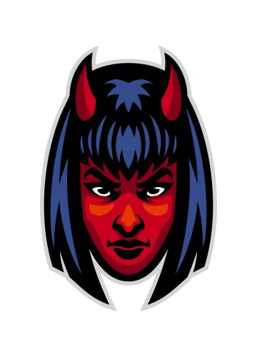 Devil rider Royalty Free Vector Image - VectorStock