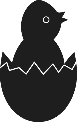 Cute Baby Chick Vector Images (over 11,000)