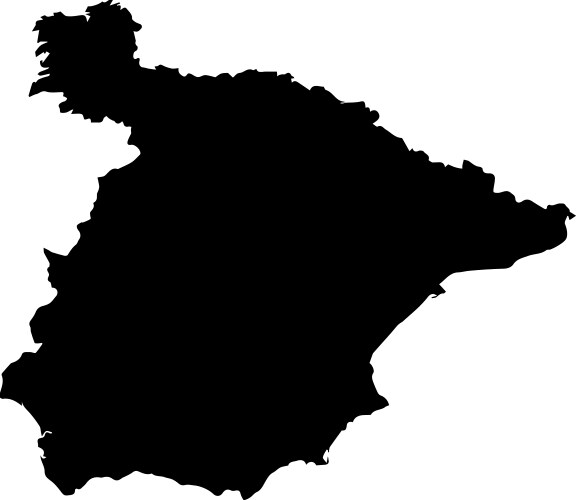 Spain map Vector Images & Graphics for Commercial Use | VectorStock