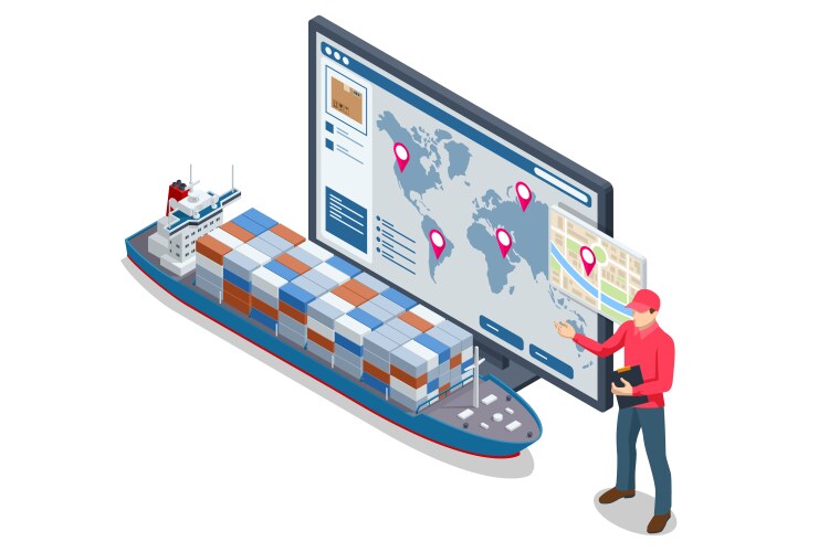 Container Terminal Vector Images (over 3,500)