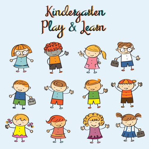 Kindergarten Vector Images (over 160,000)