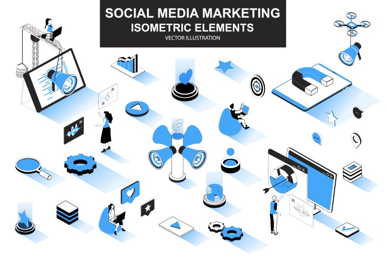 Social Media Marketing Vector Images (over 340,000)