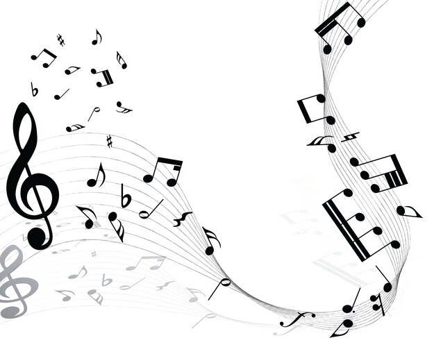 Musical head Royalty Free Vector Image - VectorStock