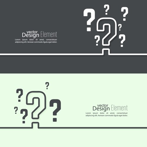 Question mark icon Royalty Free Vector Image - VectorStock