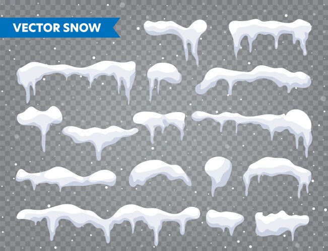 Snow Dripping Vector Images (over 850)