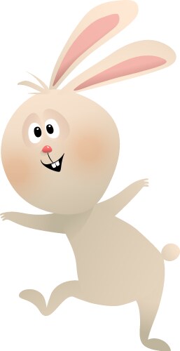 Little rabbit Royalty Free Vector Image - VectorStock