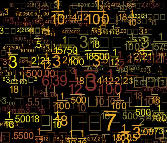 Mathematics background with formulas Royalty Free Vector