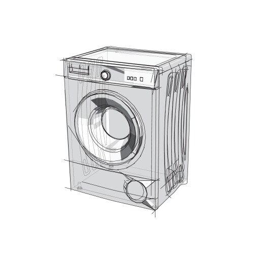 Washing Machine Drawing Vector Images (over 1,800)