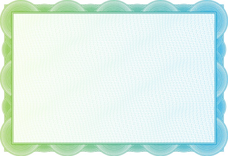 Certificate design template Royalty Free Vector Image