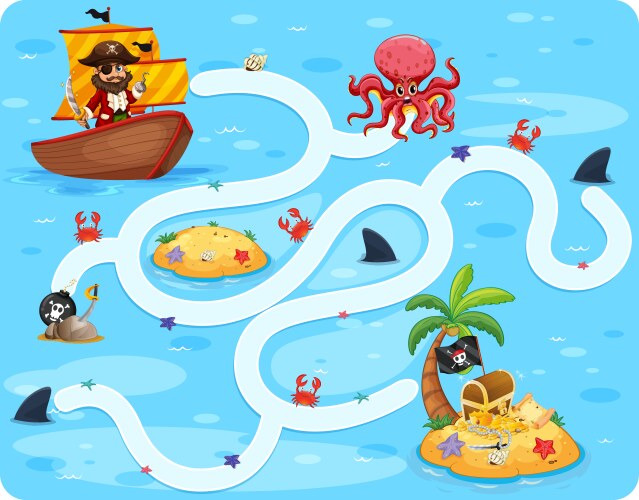 Maze Cartoon Vector Images (over 24,000)