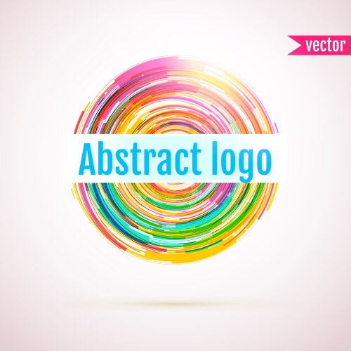 Space logo template design universe concept sign Vector Image