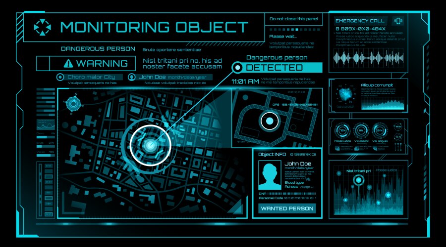Monitoring Center Vector Images (over 6,500)