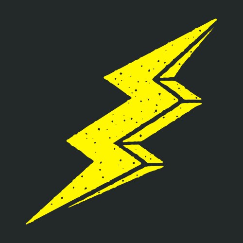 Simple Lightning Bolt Vector Images (over 8,200)